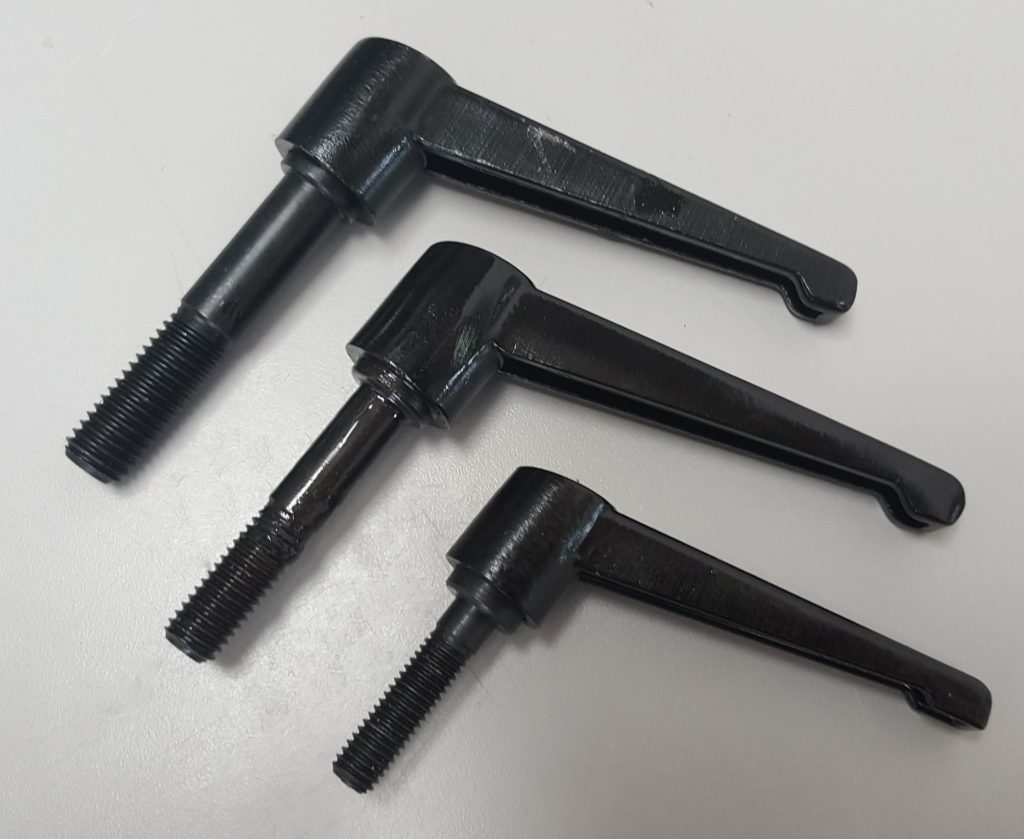 Kipp Handles Black Male Thread - Luna Machinery