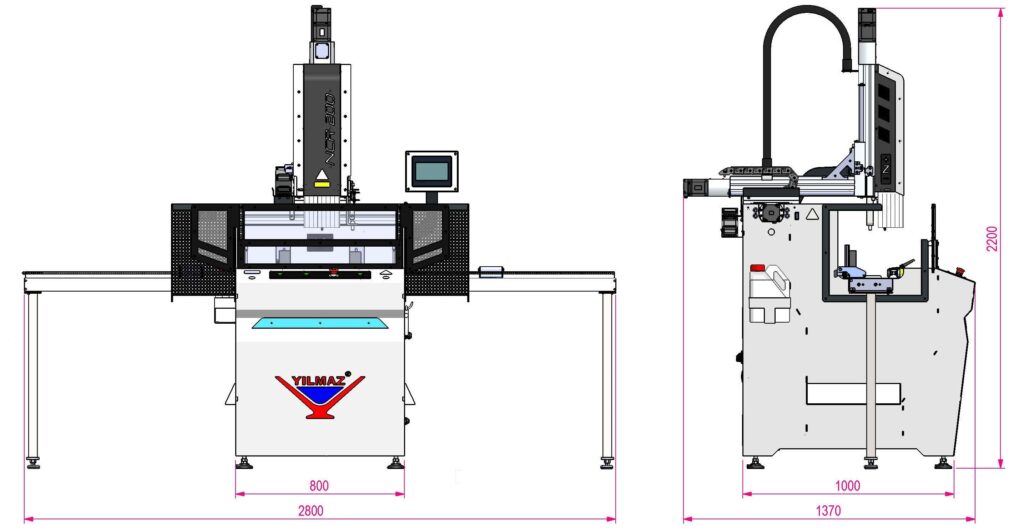 NCR 200 - 3 Axis CNC Router - Luna Machinery